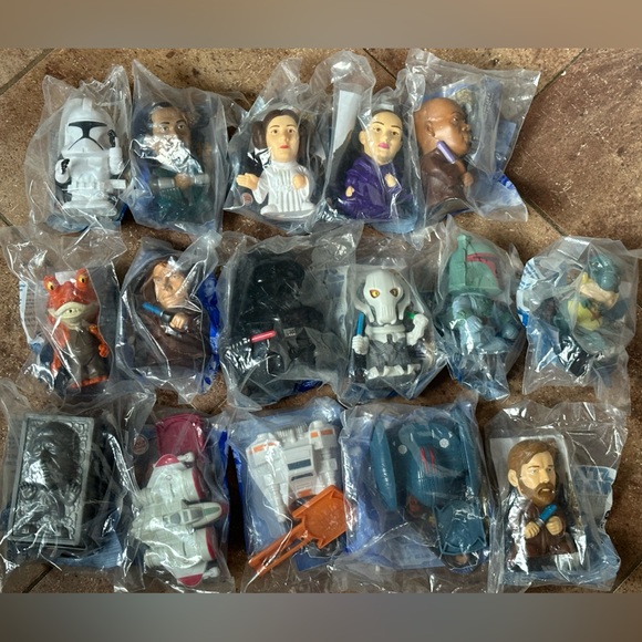 burger king | Toys | Star Wars Action Figures Set Vintage Burger King ...